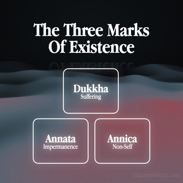 The Three Marks of Existence – Buddhism - Dhamma Source